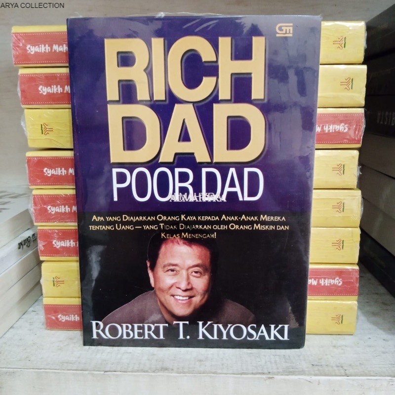 Jual Buku Rich Dad Poor Dad Robert T Kiyosaki Shopee Indonesia