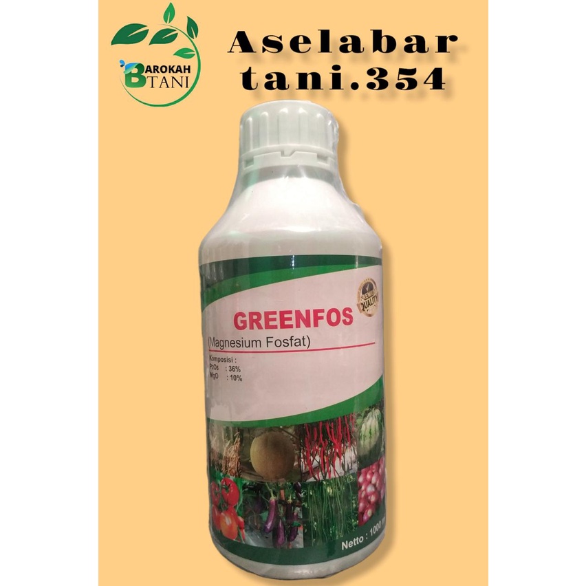 Jual GREENFOS ISI 1L PREMIUM QUALIYT (MAGNESIUM FOSFAT) | Shopee Indonesia