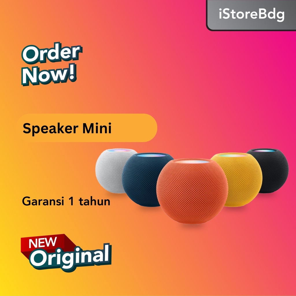 Jual Apple HomePod Mini Wireless Home Pod Smart Speaker | Shopee Indonesia