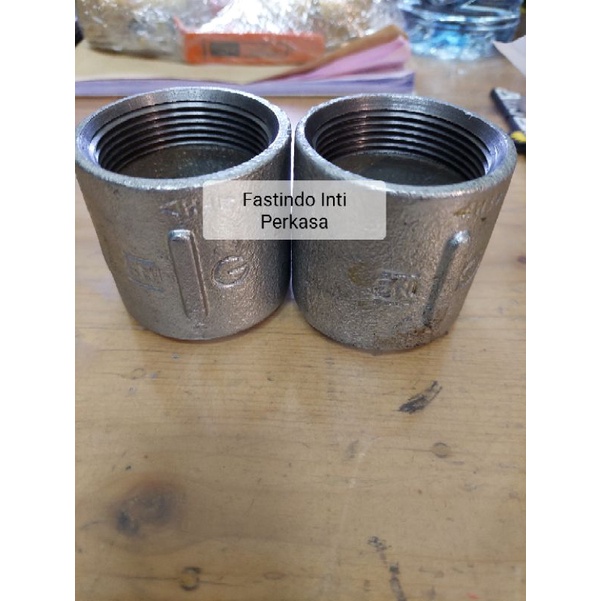 Jual Socket Besi Galvanis/CS drat 4" inch | Shopee Indonesia
