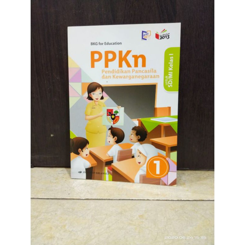Jual Buku PPKn SD/MI Kelas 1,2,3,4,5 dan 6. Kurikulum 2013 | Shopee Indonesia