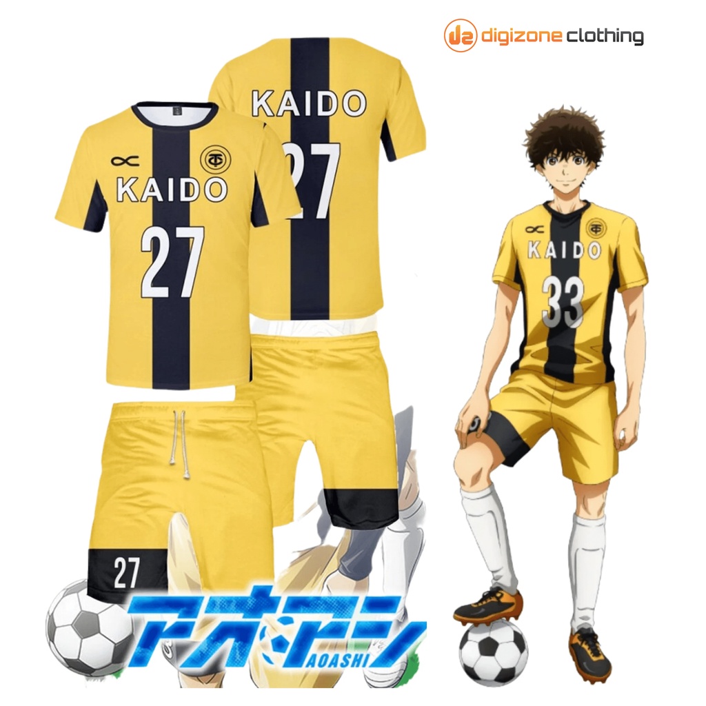 Jual Kaos Jersey Fullset Anime Ao Ashi Tokyo Esperion Tokyo Uniform ...