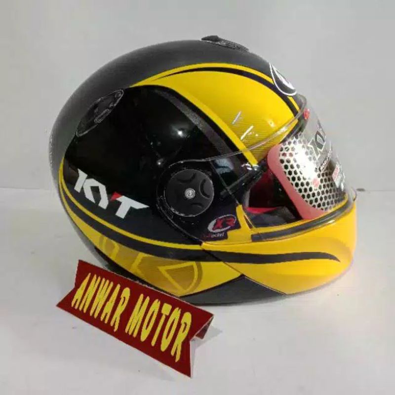 Jual HELM FULL FACE KYT X ROCKET RETRO | Shopee Indonesia