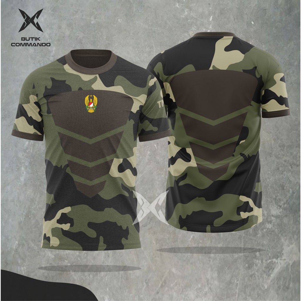 Jual Kaos jersey olahraga TNI AD model jatah KSAD fullprint | KAOS JERSEY PDH MODEL JATAH KASAD ...