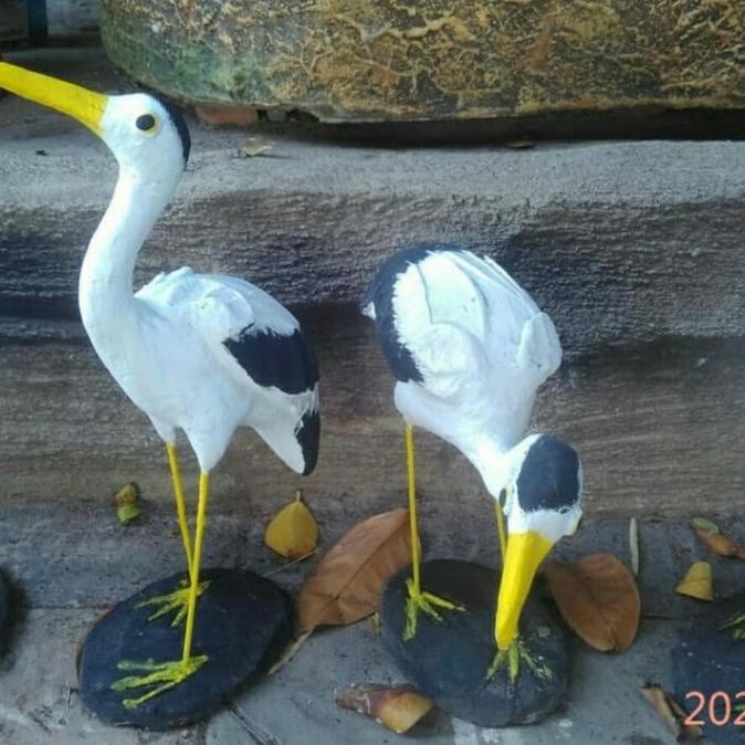 Jual patung bangau hiasan kolam | Shopee Indonesia