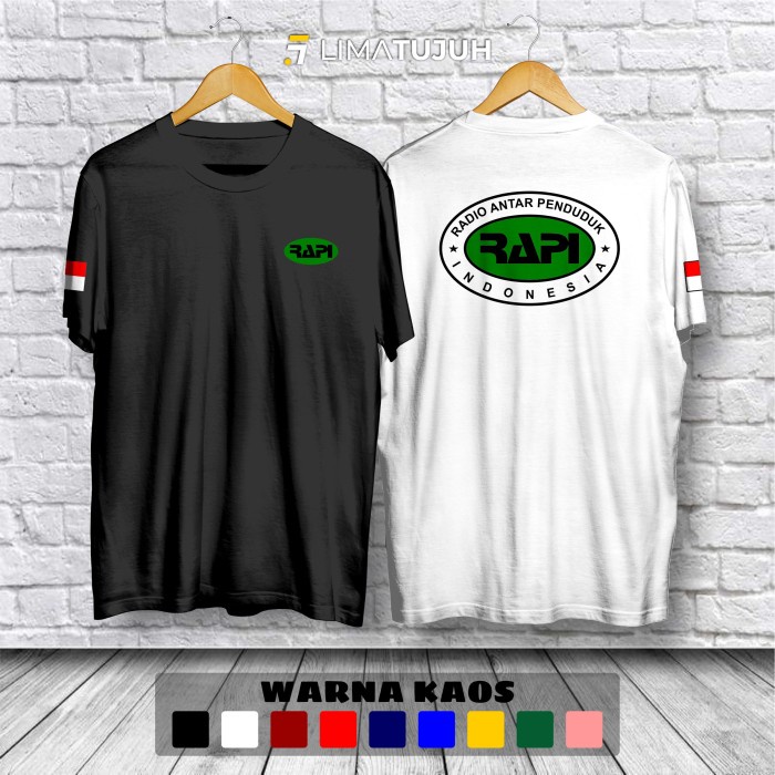 Jual Kaos RAPI Radio Antar Penduduk Indonesia Logo Baju Distro Bahan ...