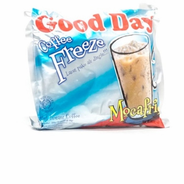 Jual minuman kopi good day freeze mocafirob saset seduh 30gr (10pc ...