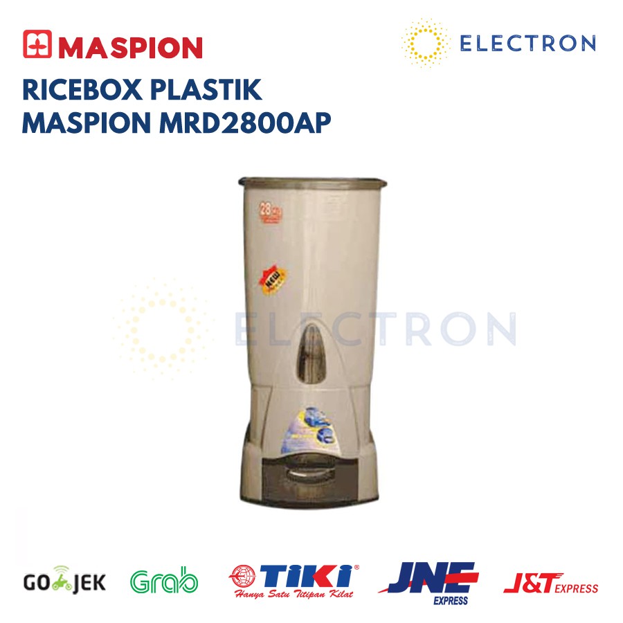 Jual Ricebox Maspion MRD-2800AP Tempat Beras Rice Box 28kg MRD2800AP ...