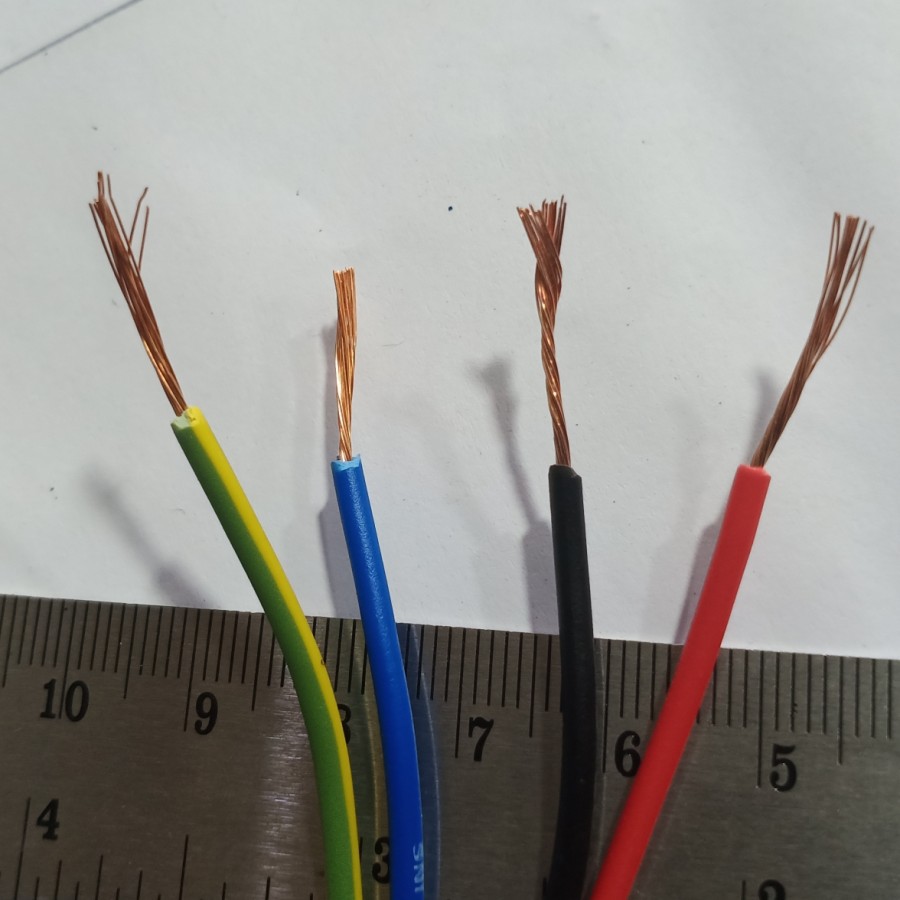 Jual Kabel NYAF 1 X 0.5mm KITANI Per-Meter / Kabel Serabut Tembaga 1X0.5mm | Shopee Indonesia