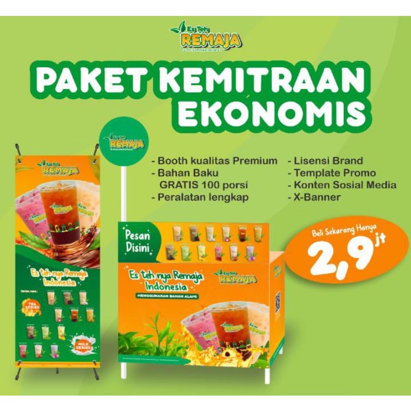 Jual Paket Usaha Es Teh Remaja Paket Ekonomis Khusus Mitra Oku Selatan ...
