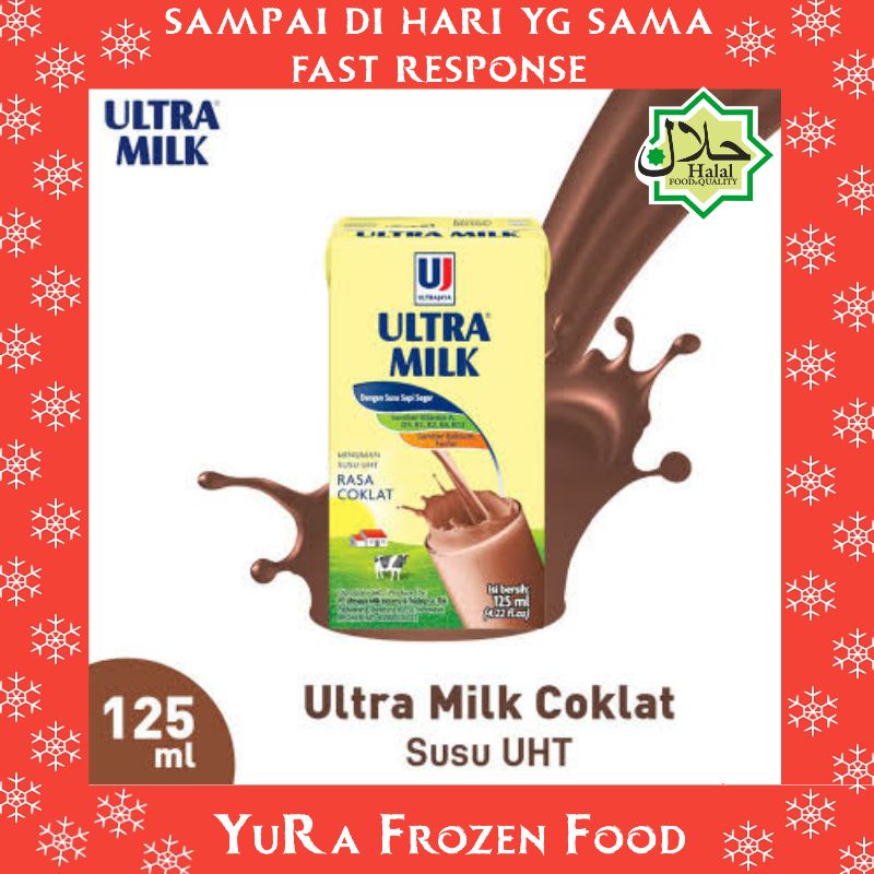Jual ULTRA MILK UHT Susu Coklat 125 ml | Shopee Indonesia