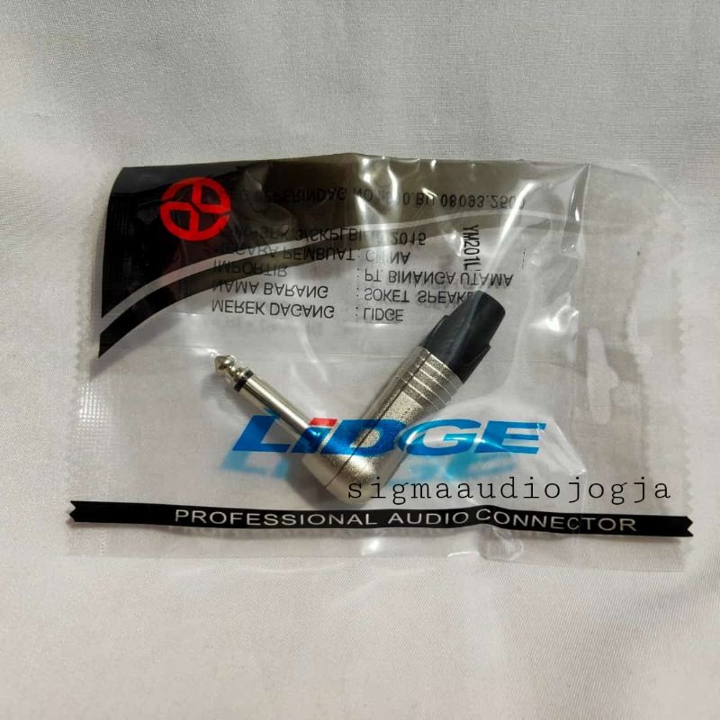 Jual Jack Toa Mono L Lidge Jek Akai Lidge YM201L | Shopee Indonesia