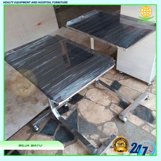 Jual Meja Mayo | Tempat Makan Pasien | Over Bed Table Stainless Steel ...