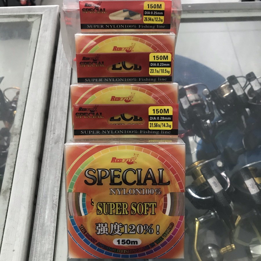 Jual Senar redfox special 150mtr super soft warna kuning bening | Shopee Indonesia