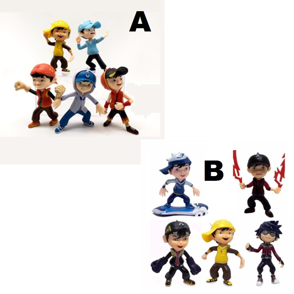 Jual Action Mini Figure Figurine / Pajangan Mainan Anak BoboiBoy Boboi ...