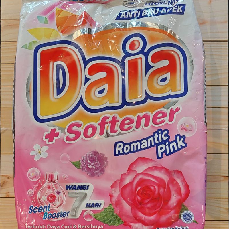 Jual Detergent Daia Softener Romantic Pink 1.6kg | Shopee Indonesia