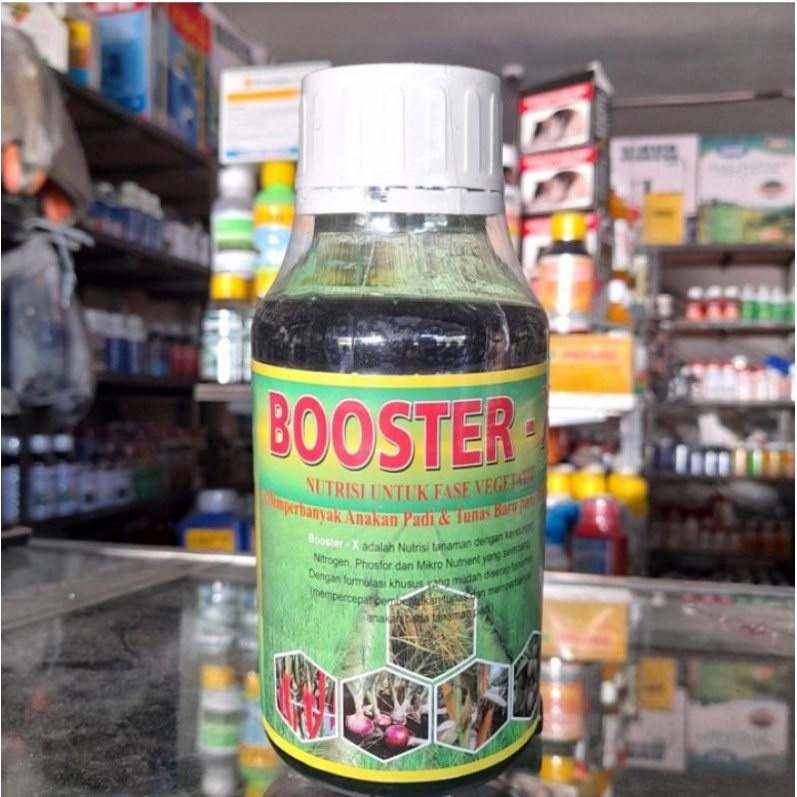 Jual pupuk cair booster X 500ml nutrisi untuk masa pertumbuhan akar dan ...