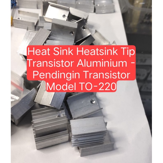 Jual Heat Sink Heatsink Tip Transistor Aluminium - Pendingin Transistor ...