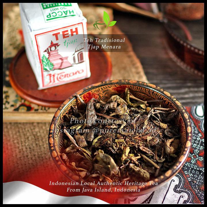 Jual Teh Indonesia - Teh Cap Menara Hijau 40Gr 10 Pack Teh Tradisional ...