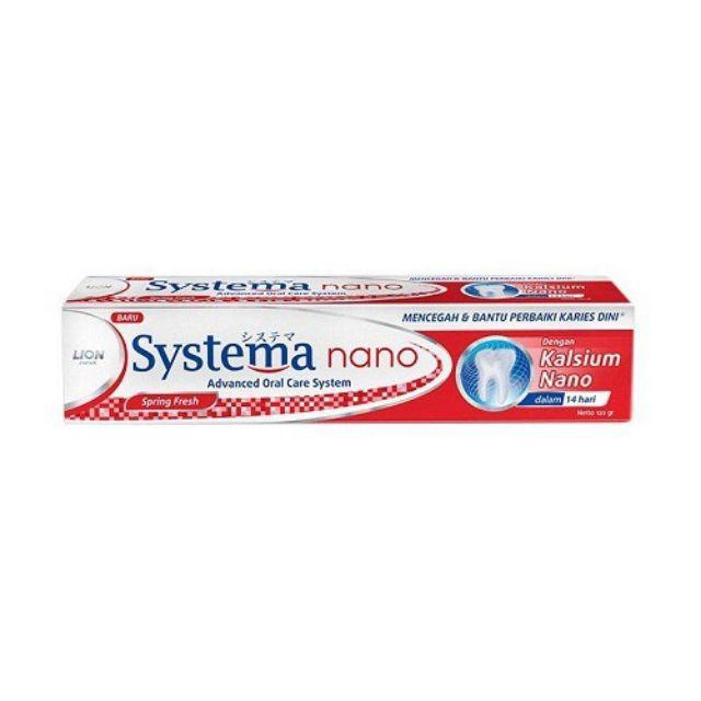 Jual Pasta Gigi / Odol Systema Nano 190 gr | Shopee Indonesia