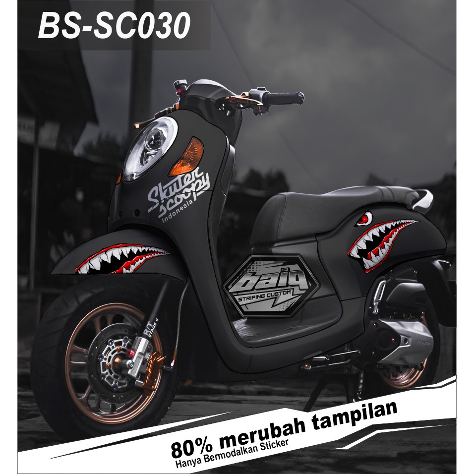 Jual STICKER CUTTING NEW SCOOPY SKUTER HIU STICKER HONDA SCOOPY ... Jual STICKER CUTTING NEW SCOOPY SKUTER HIU STICKER HONDA SCOOPY ...