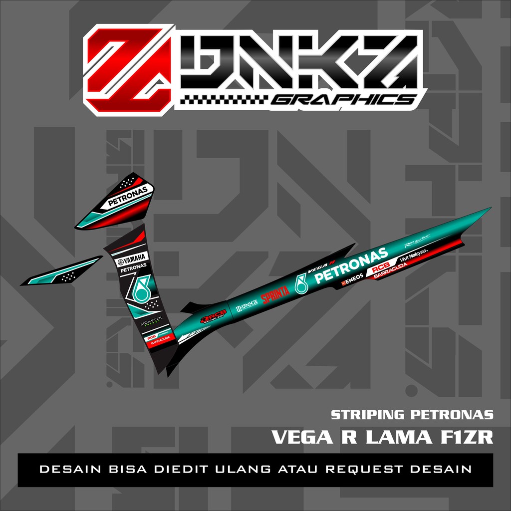 Jual Stiker Vega R Lama FIZR / F1ZR Decal Striping Vega R Lama FIZR ...