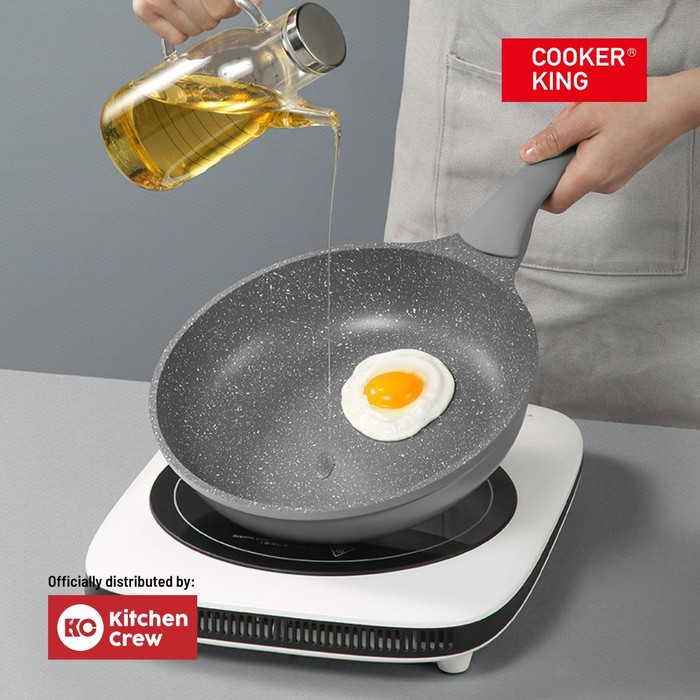 Jual Cooker King Frypan Granite 26cm Non Stick Starry Series (Abu ...