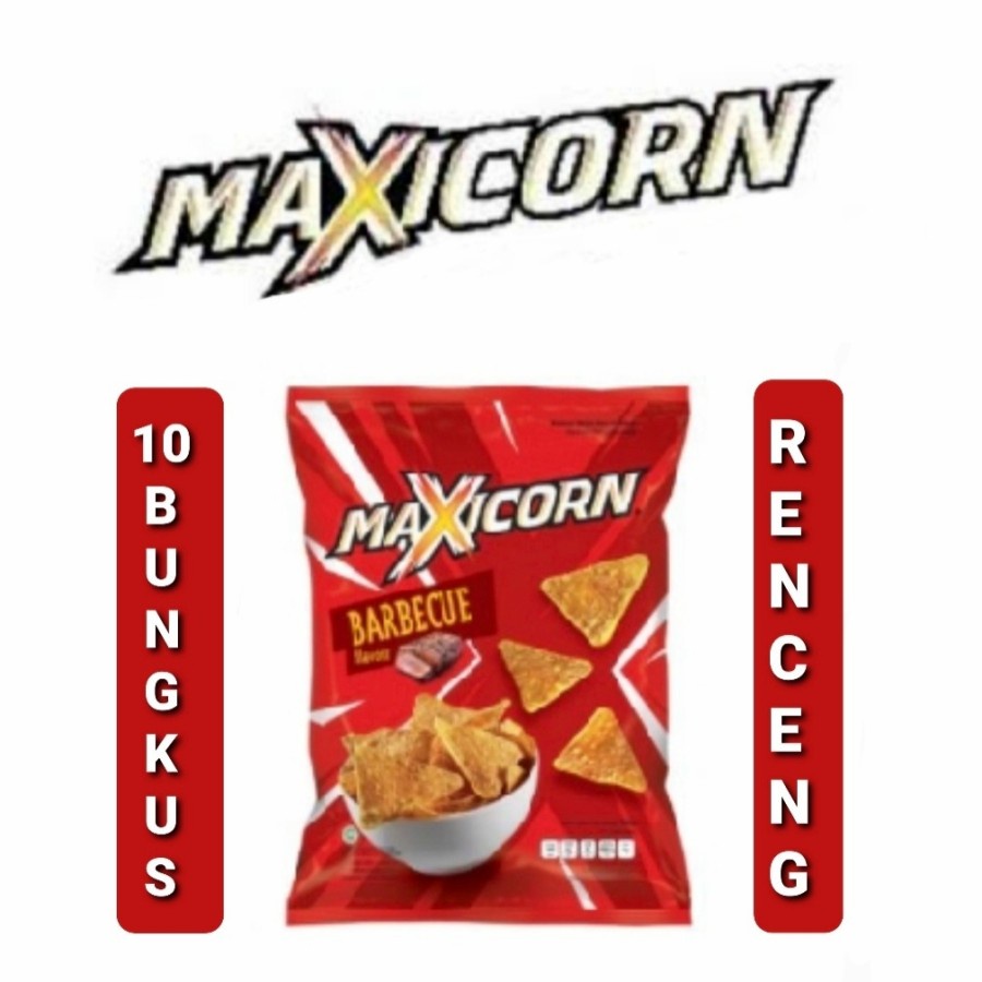 Jual Maxicorn Snack Barbecue 25G x 10 Bungkus | Shopee Indonesia