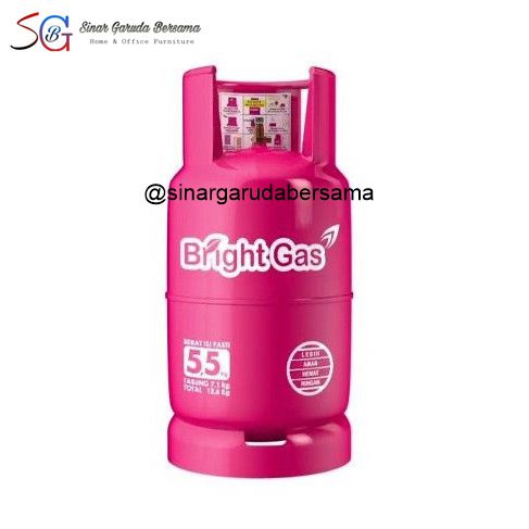 Jual TABUNG + ISI GAS 5,5 KG / GAS LPG BRIGHT GAS ELPIJI PERTAMINA ...