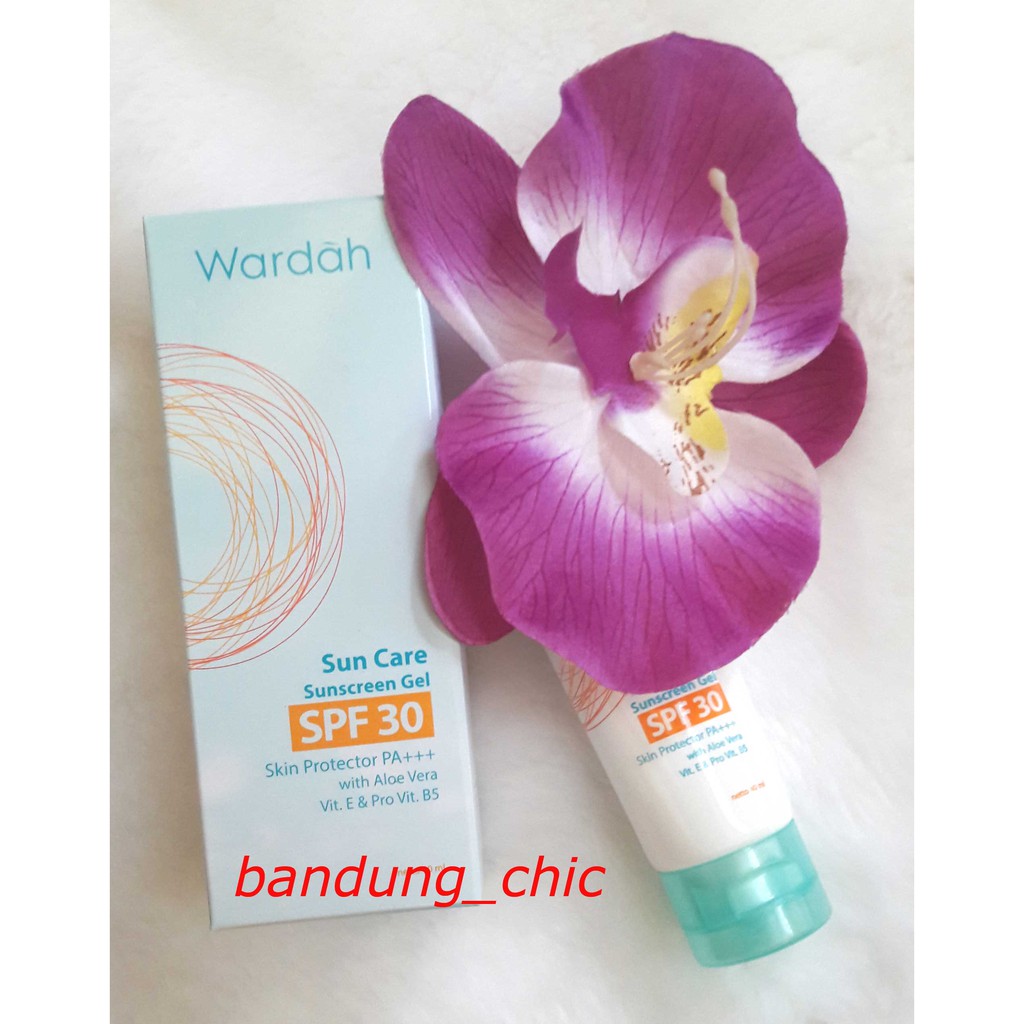 Jual WARDAH SUN CARE SUNSCREEN GEL SPF30 (40ML) | Shopee Indonesia
