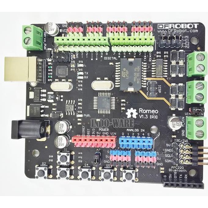 Jual Dfrduino Romeo-All In One Controller V1.3 Inwer2291 | Shopee Indonesia