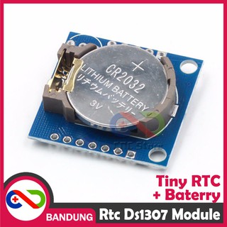 Jual RTC DS1307 REAL TIME CLOCK I2C ARDUINO UNO MEGA + BATTERY MODULE | Shopee Indonesia