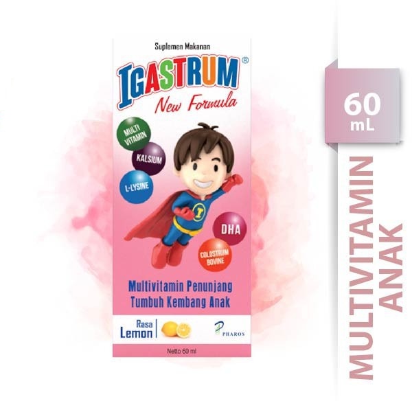 Jual Igastrum New Formula Sirup 60 ml / Vitamin / Suplemen / Memelihara ...