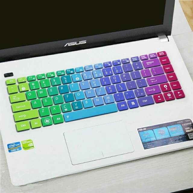 Jual NEW ASUS Keyboard Protector Rainbow Colour | Shopee Indonesia