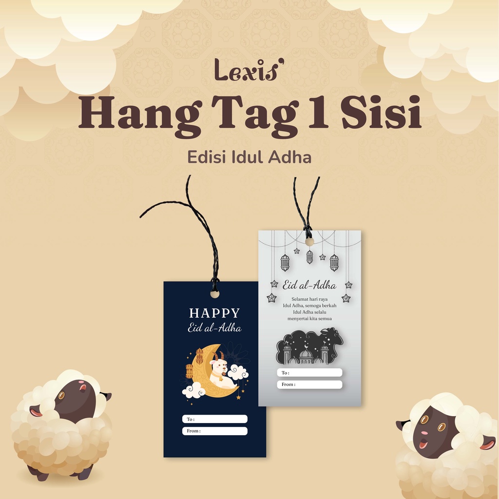 Jual Hang Tag Baju 1 Sisi Bentuk (FREE DESIGN)/Label Baju/Cetak Hang ...