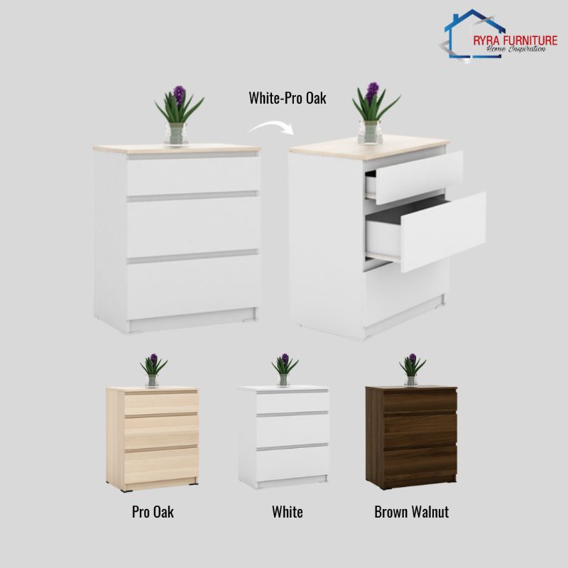 Jual BUFET MINI/SIDEBOARD/DRAWER MINI/LEMARI LACI - LINUS CH3 - PIRA ...