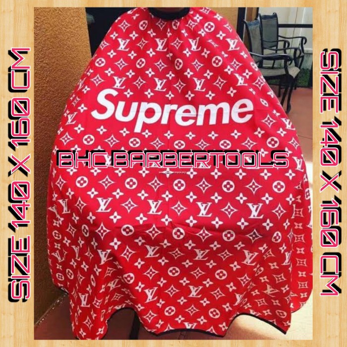 Jual kain sarung kip kep potong cukur pangkas gunting cape barber ...