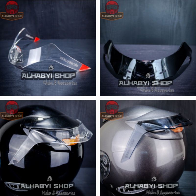 Jual SPOILER HELM INK CENTRO JET | SPOILER AKRILIK 3MM | Shopee Indonesia