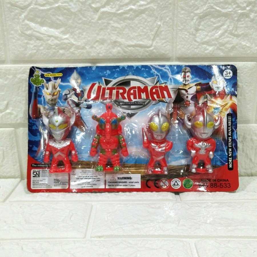 Jual MAINAN ULTRAMAN MINI MAINAN ANAK ULTRA MAN ISI 4PCS | Shopee Indonesia