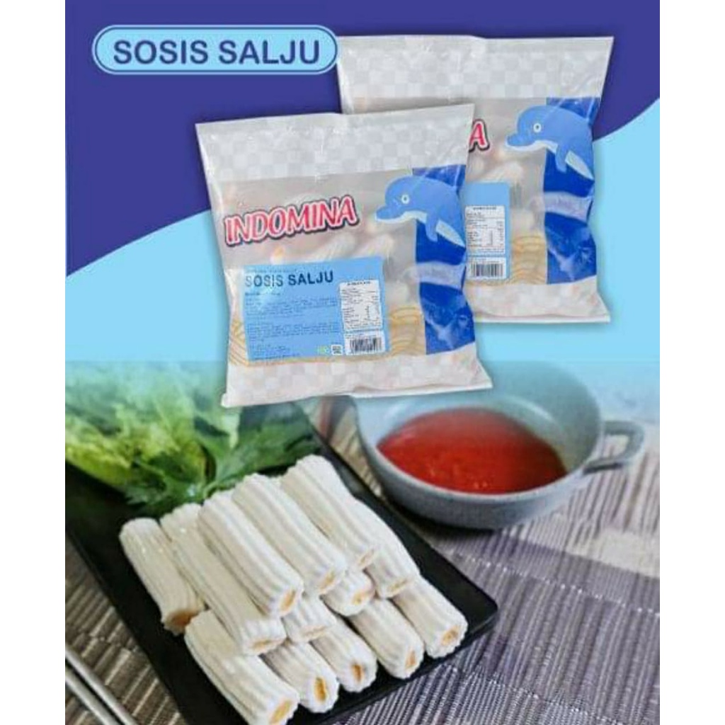 Jual INDOMINA Sosis Salju Ikan Olahan 500 Gram Flower Twister | Shopee ...