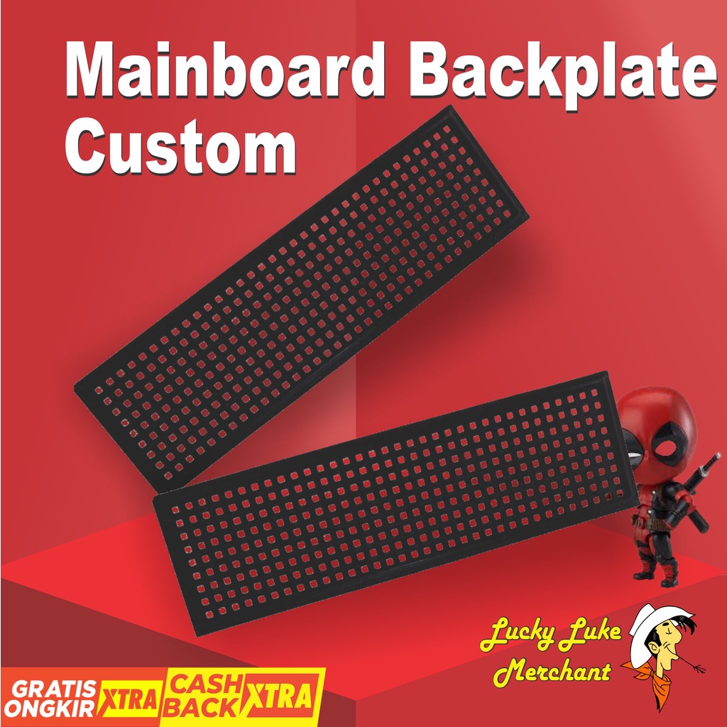 Jual Motherboard Custom Back Panel Backplate Mainboard Universal ...
