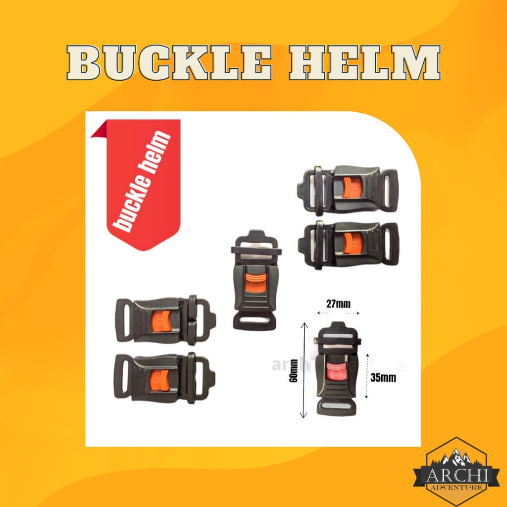 Jual TALI HELM BUCKLE HELM STRAP HELM SNI | Shopee Indonesia