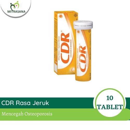 Jual CDR Rasa Jeruk 10 tablet | Shopee Indonesia