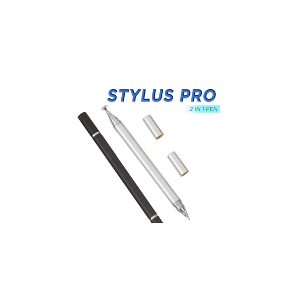 Jual Stylus Pen 2in1 Universal Capacitive Touchscreen untuk iOS Android ...