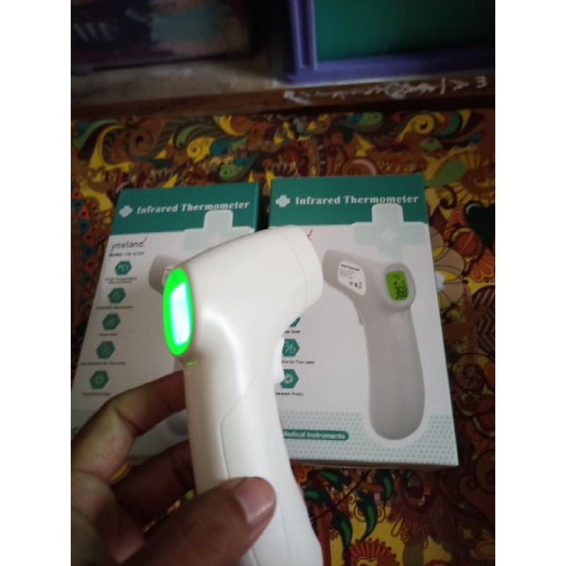 Jual termogun infrared, oximeter, termogan, alat deteksi suhu tubuh ...