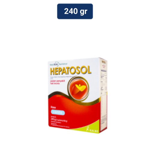 Jual Hepatosol Vanilla Makanan Diet Susu Nutrisi Kesehatan Hati 240 gr ...