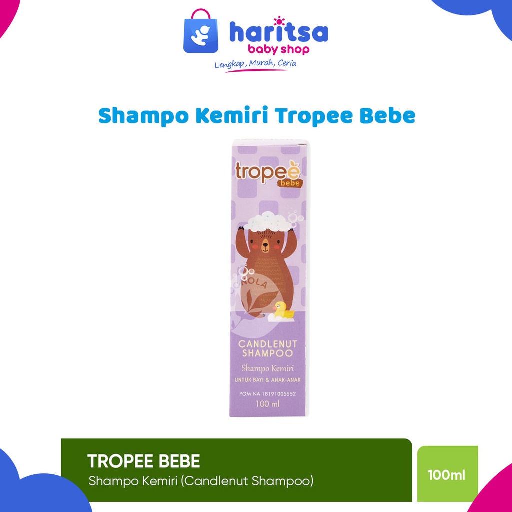 Jual Tropee Bebe - Shampo Kemiri (Candlenut Shampoo) 100ml | Shopee ...