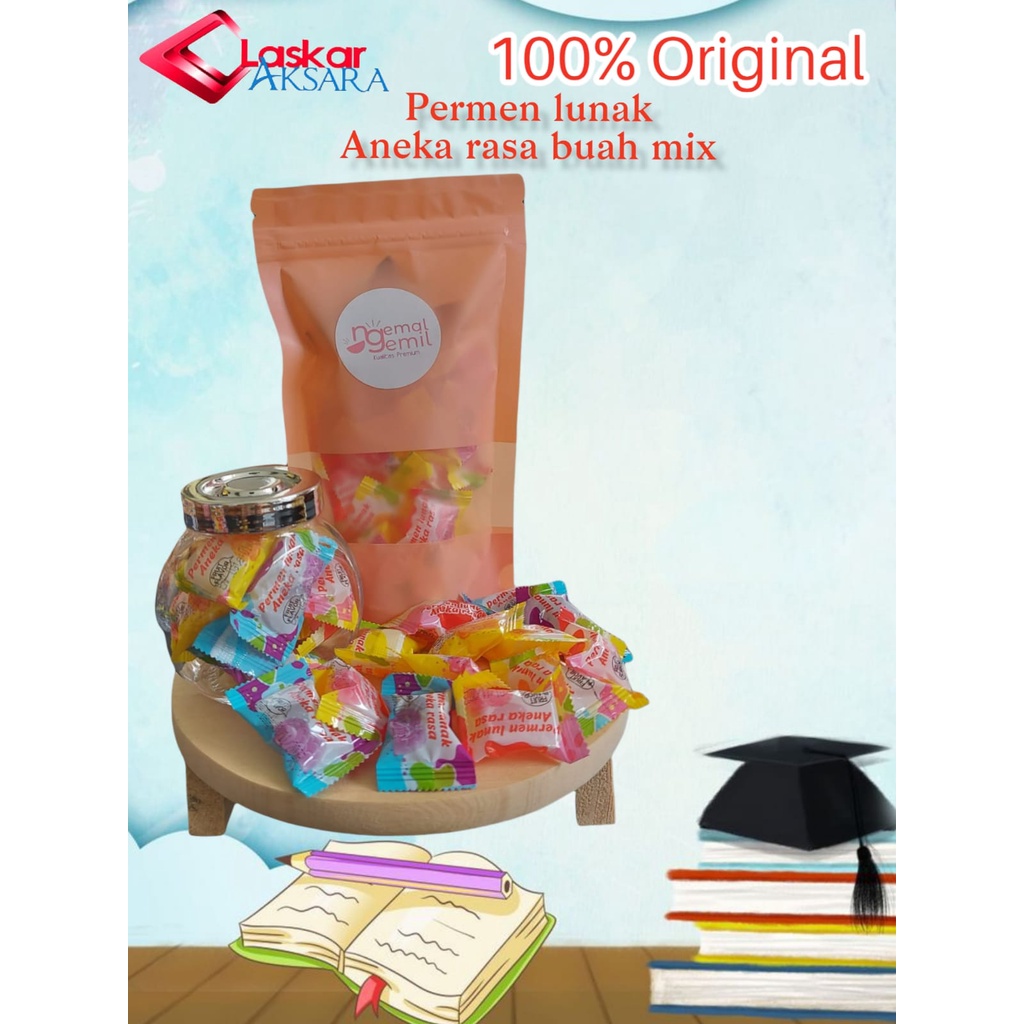 Jual Permen lunak aneka rasa buah mix // Permen Termurah | Shopee Indonesia