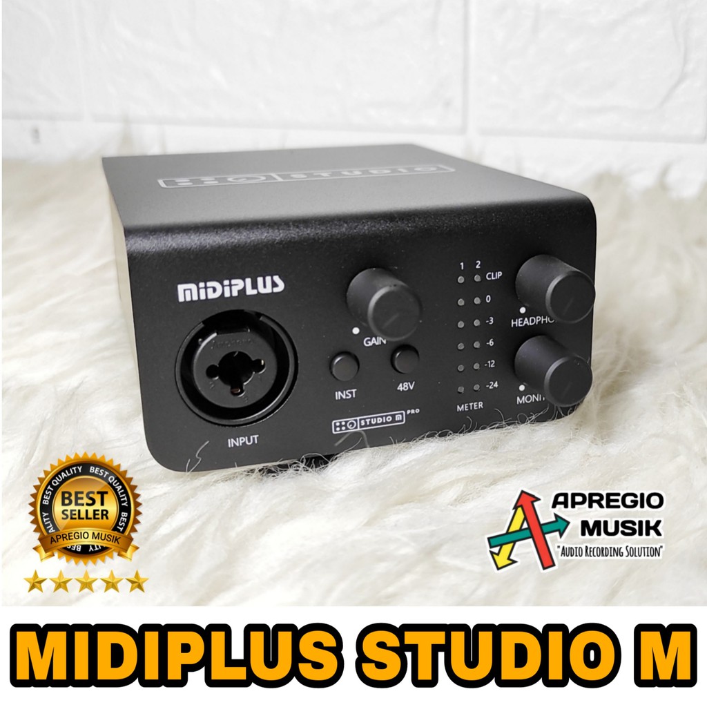 Jual Soundcard Midiplus Studio M PRO 24bit 192khz | Shopee Indonesia