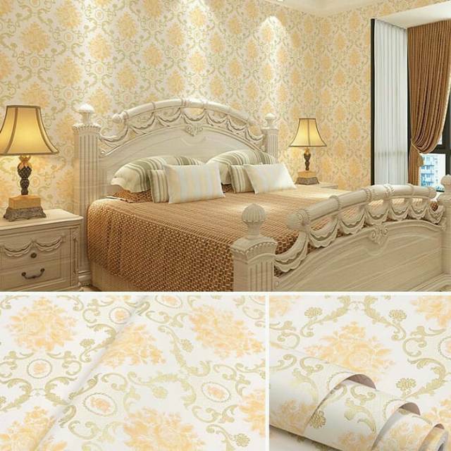 Jual Wallpaper Dinding Kamar Tidur Sticker Walpaper Stiker Dekorasi ...